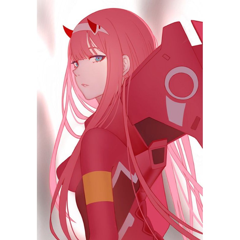 Zero two Poster / Darling in the Franxx Posters / Japanese Anime ...