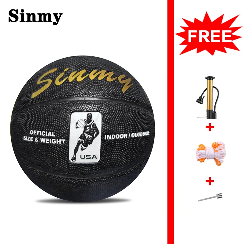 SINMY No. 7 Standard Basketball Premium Leather Pro game Comfortable ...