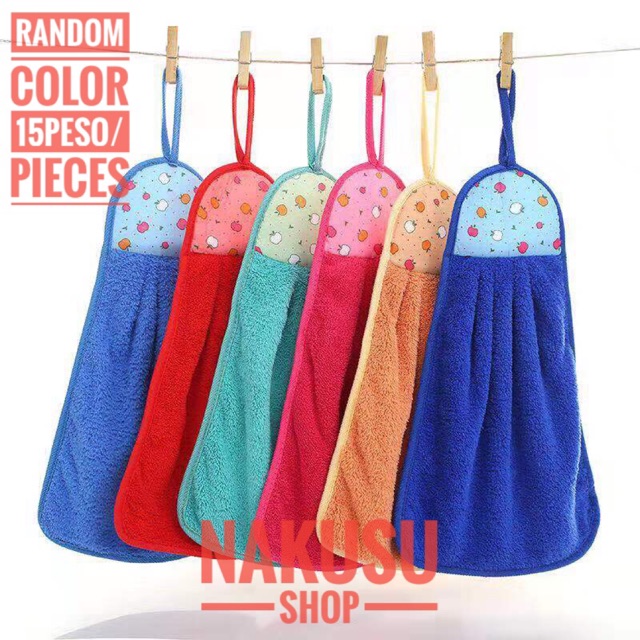 Nakusu 1Piece Microfiber Hand Towel Kitchen/Bathroom Soft Hand Towel ...