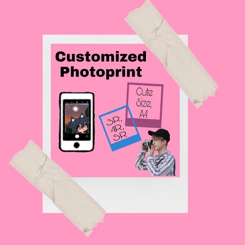 Customized Photoprint A4 (No Minimum) | Shopee Philippines