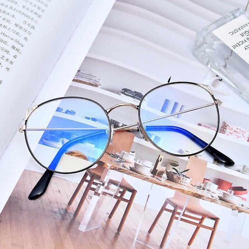 Cat Ear Glasses / Korean Style Glasses / Retro Round Frames / Cute ...