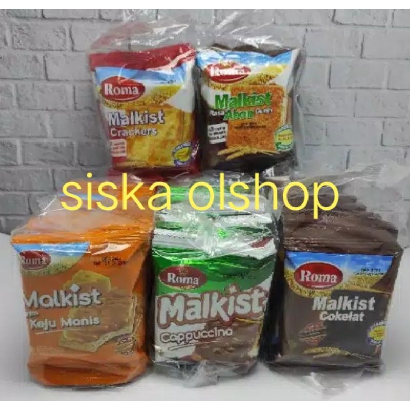 Roma Malkist Biscuits Renceng (1 pack contains 10 packs) | Shopee ...