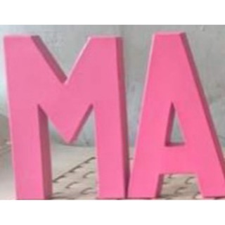 (MITZ) LETTER STANDEE 12inches(1ft) | Shopee Philippines