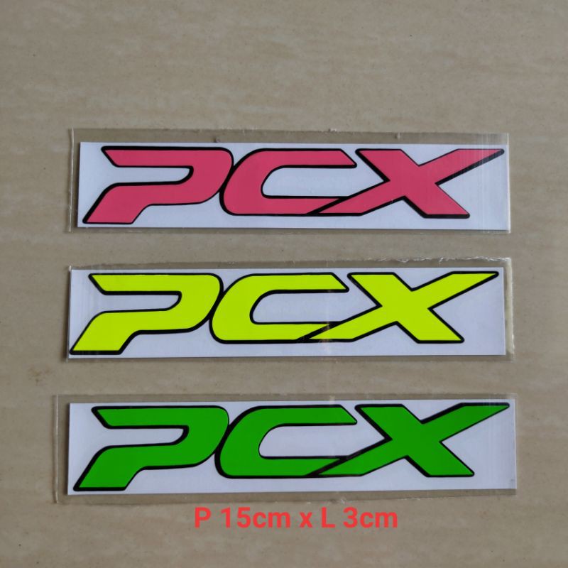 Cutting sticker PCX THAILAND THAILOOK MOTHAI BEST QUALITY TER | Shopee ...