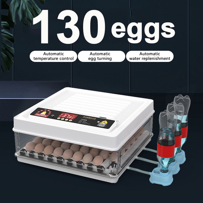 Egg Incubator 130 eggs Automatic egg incubator Intelligent digital incubator farm incubator ...