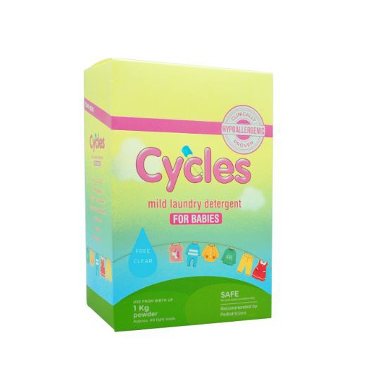 Cycles Mild Laundry Powder Detergent For Baby 1kg | Shopee Philippines