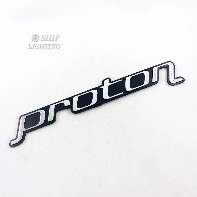 1 X ABS PROTON Letter Logo Car Auto Rear Trunk Emblem Badge Sticker ...