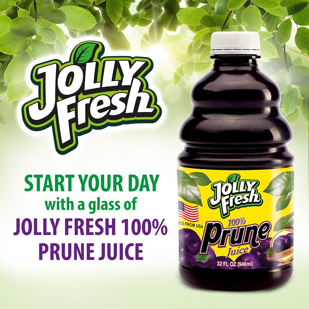 beverages beverage dispenser Jolly Fresh 100% Prune Juice 32oz (946mL ...