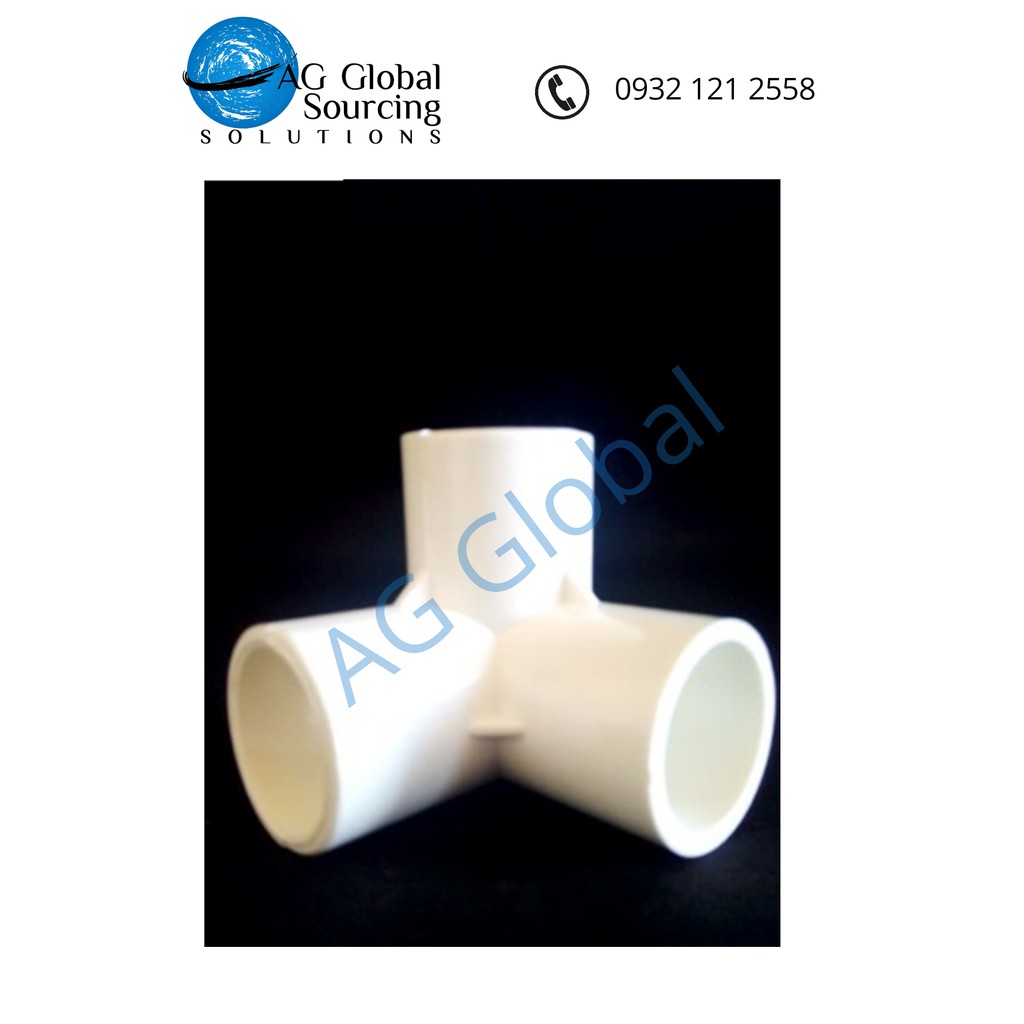Three way elbow 1 inch size | Shopee Philippines