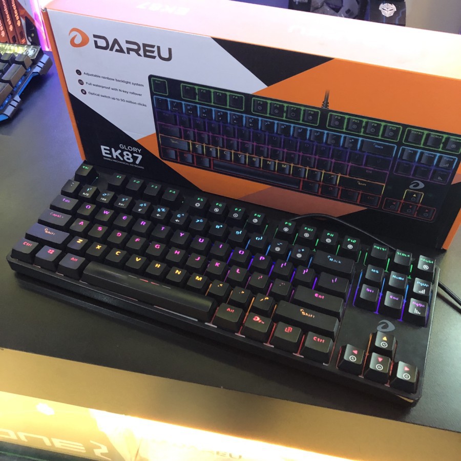 Dareu EK87 Optical Mechanical Keyboard | Shopee Philippines