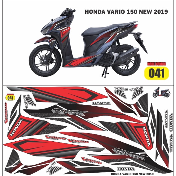 Striping vario 150 new 2019 Graphics/decal vario 150 new 2019 Graphics ...