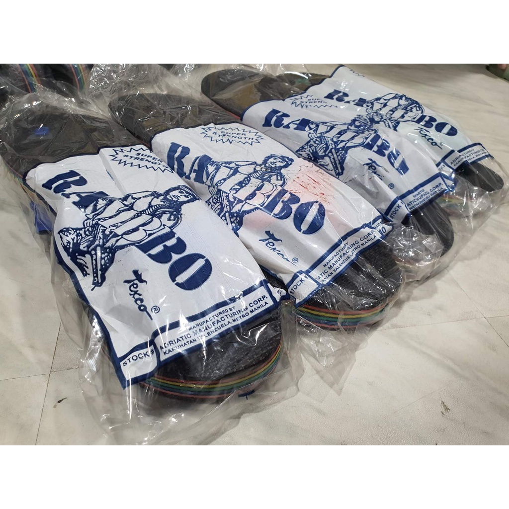 ORIGINAL Rambo Slippers (UNISEX) SUKATIN ANG PAA IN CENTIMETER GAMIT ...