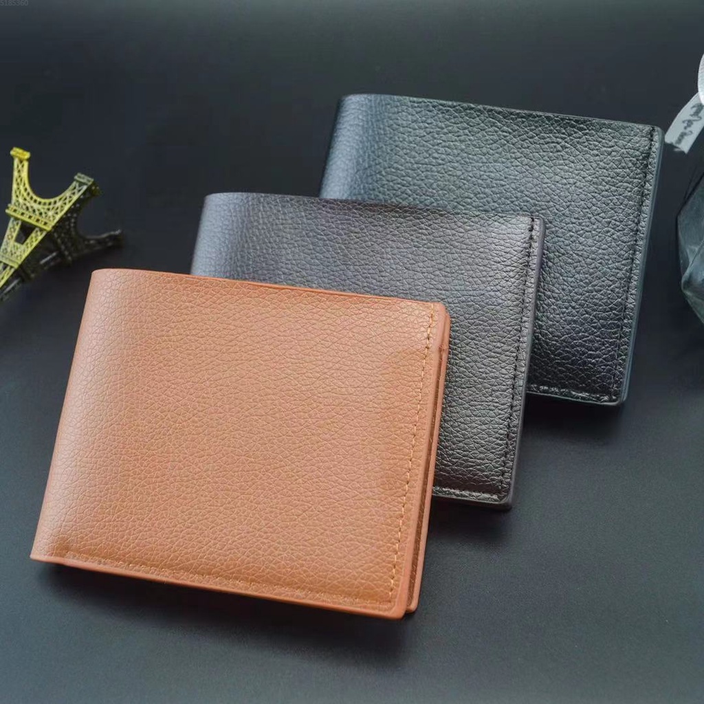 YQY Men's Wallets Leather Solid Luxury Wallet Men Pu Leather Slim ...