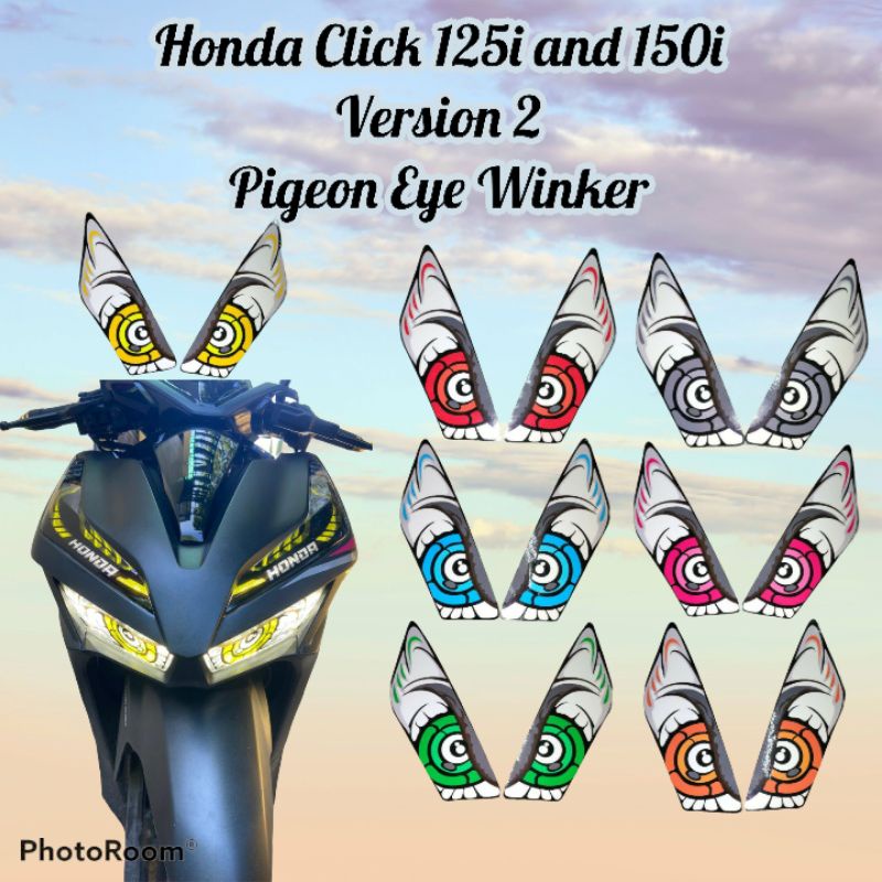 Honda Click 125i and 150i Version 2 Pigeon Eye winker / Click 125i ...