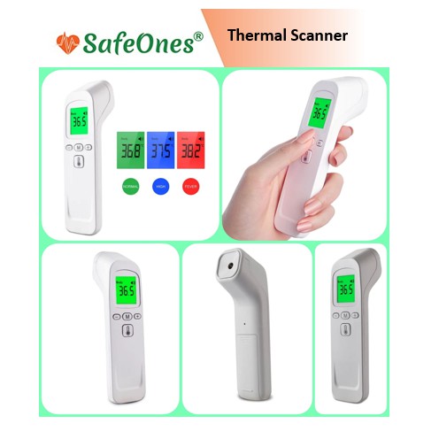 Non-Contact LCD Infrared Thermal Scanner | Temperature Scanner | Shopee ...