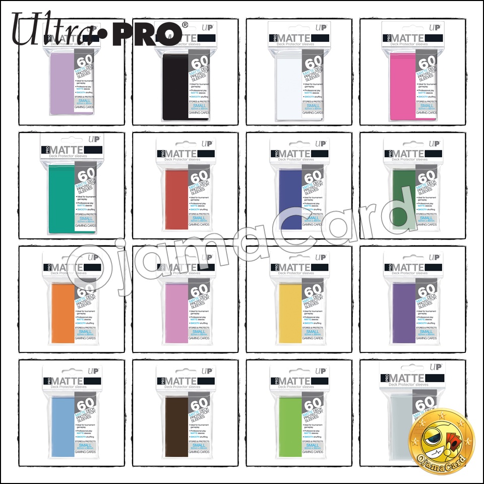 Ultra•PRO PRO-Matte Small Deck Protector Sleeves (60ct) | Shopee ...