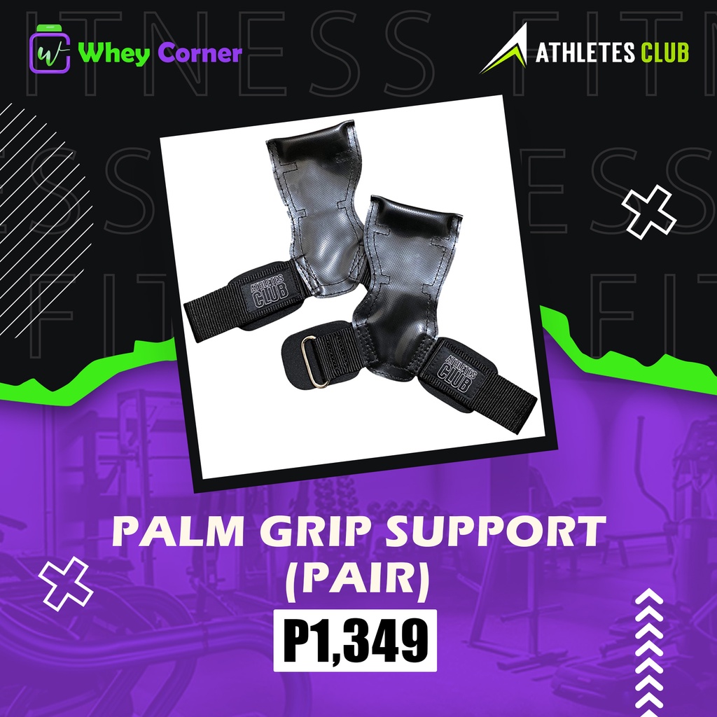 Athletes Club - Padded Palm Grip Support (PAIR) | Shopee Philippines