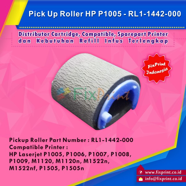 Rubber ASF Roller HP Laserjet P1005 P1006 M1120n M1522n M1522nf P1505 ...