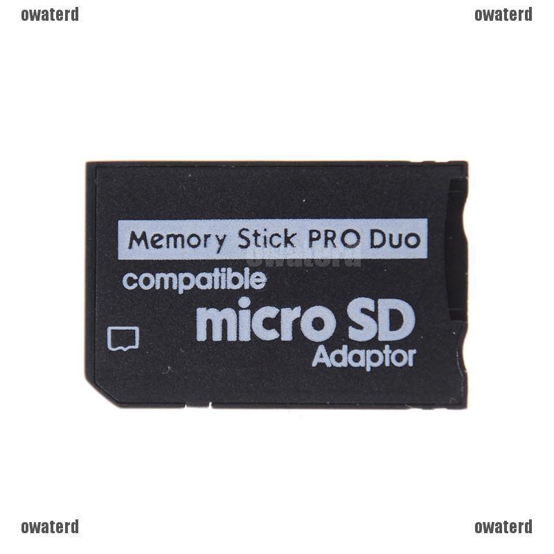 Memory Card Adapter Micro SD to Memory Stick Adapter For PSP | Shopee ...