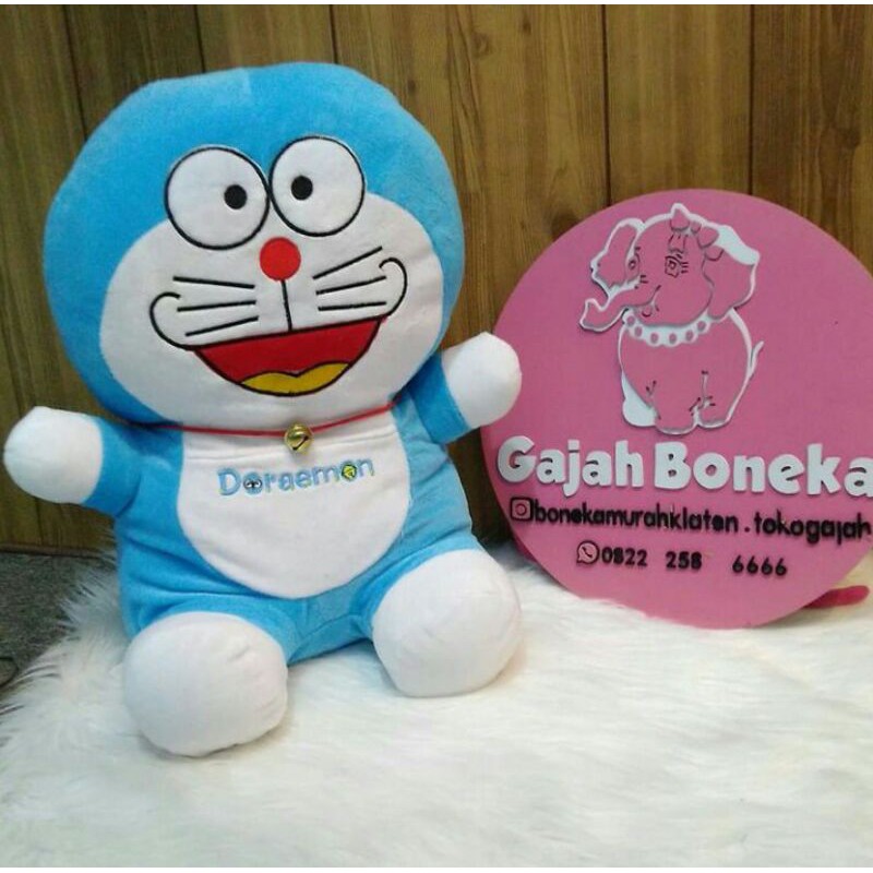 (Doll Elephant) doraemon Doll Plain velboa Labeled SNI | Shopee Philippines