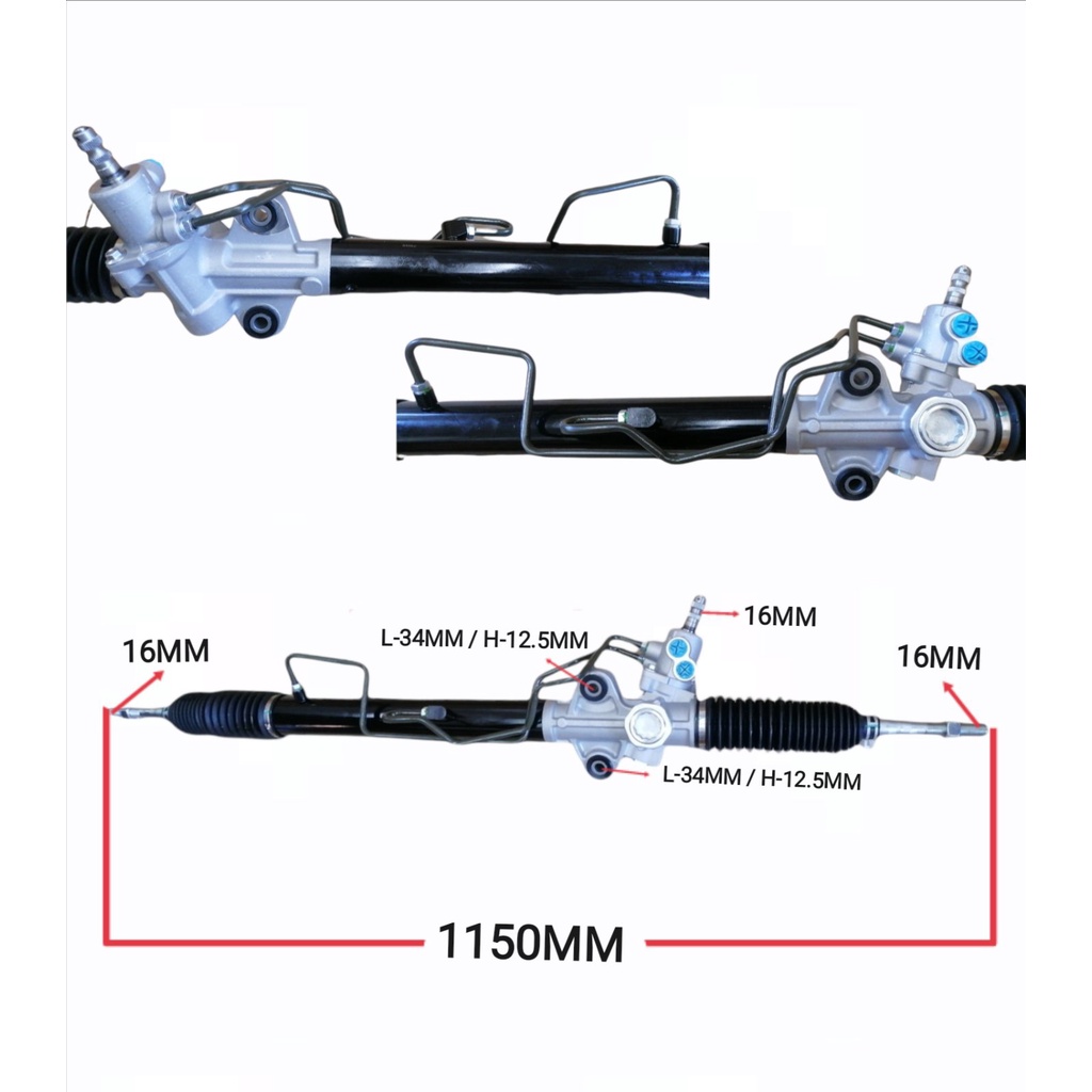 STEERING RACK ASSEMBLY MITSUBISHI L200 4WD STRADA TRITON L200 ...