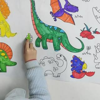 Graffiti Scroll Wall Sticker Coloring Paper Roll 3 Meters 10 Meters ...