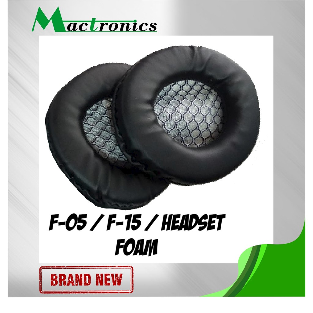 2 PCS 9cm EarPads For F-05 / F-15 / HEADSET FOAM / PISONET HEADPHONE ...