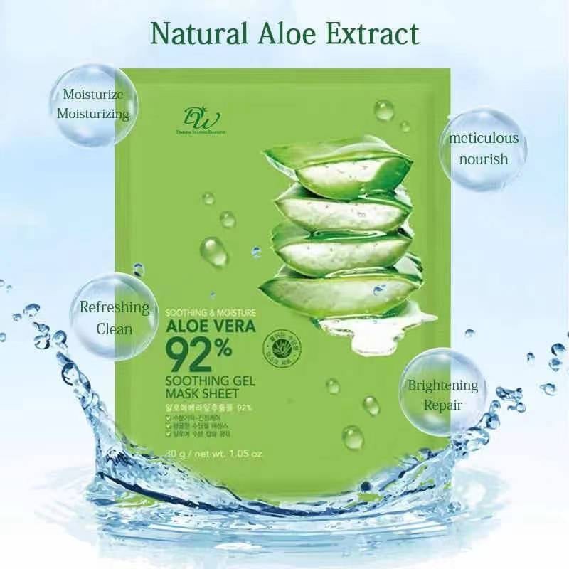 Philippines no.1 Soothing and Moisture Aloe Vera 92% Smoothing Gel Mask ...
