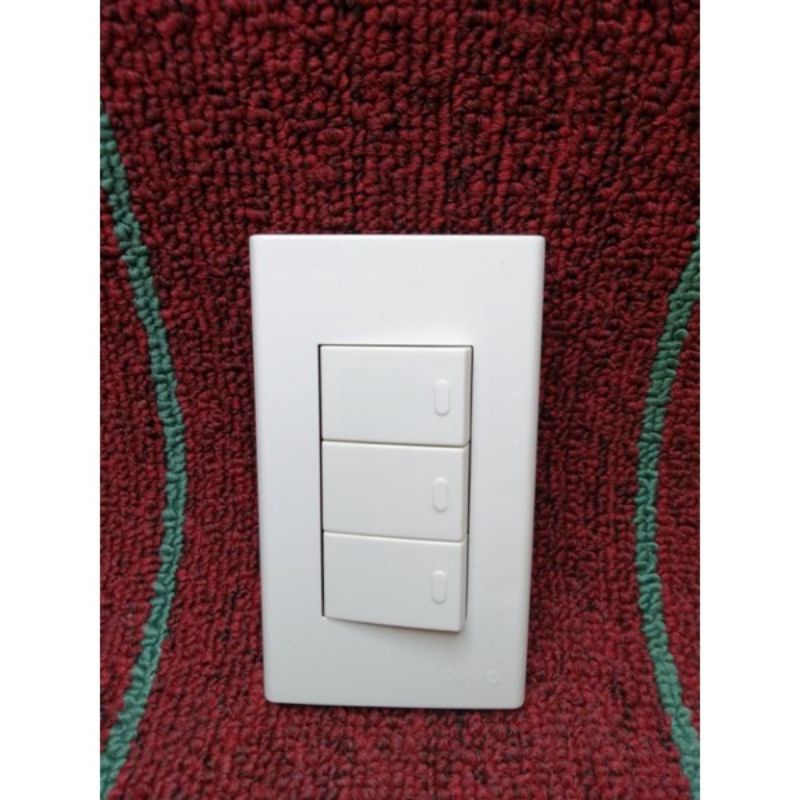 Omni Wide Series Switch w/ plate 1 way, 3 way switch (1, 2, 3gang ...