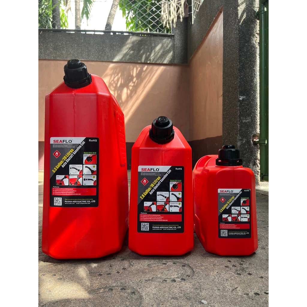 Tank, Portable Gas Fuel Tank Spare Plastic Petrol Tanks Gasoline Oil ...