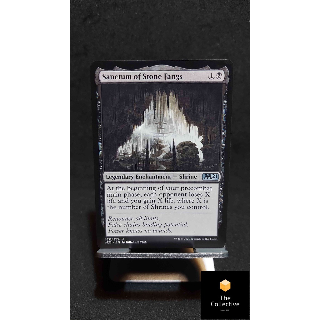 Magic the Gathering - MTG Card Game - Sanctum of Stone Fangs - M21 ...