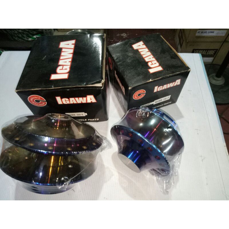 Hub Front and Rear set Raider 150 Titanium hub | Shopee Philippines