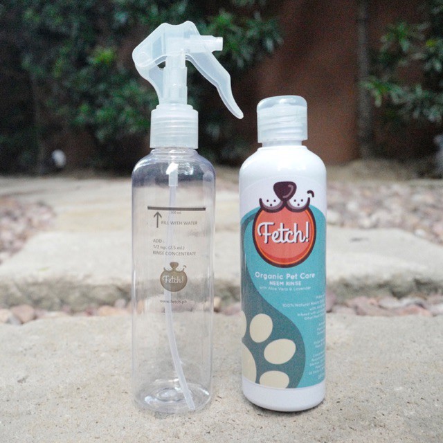 Fetch! Neem Leave on Rinse (Pet Sanitizer, Anti-Tick, & Deodorizer ...