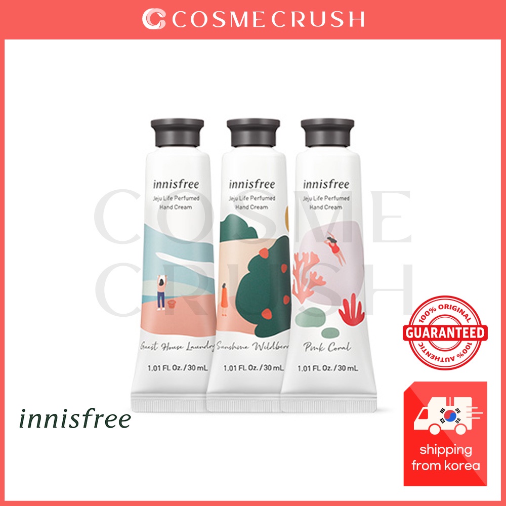 Innisfree Jeju Life Perfumed Hand Cream 30ml | Shopee Philippines