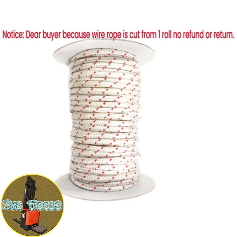 5m-10m 8mm-12mm White Lifting Rope Safety Rope, Braided Rope ...