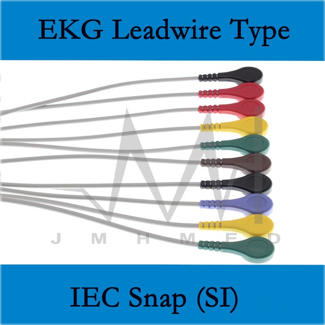 Compatible with Nihon Kohden /Biocare/Comen 1200 1200B/Contec ECG 80A ...