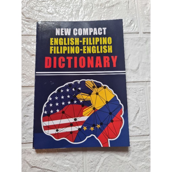 New Compact English-Filipino Filipino-English Dictionary By: Santos ...