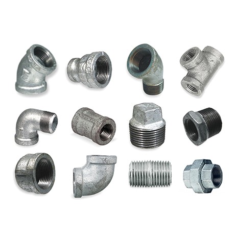 Assorted GI Galvanized Iron Pipe Fitting GI Nipple/ GI R Socket/ GI R ...