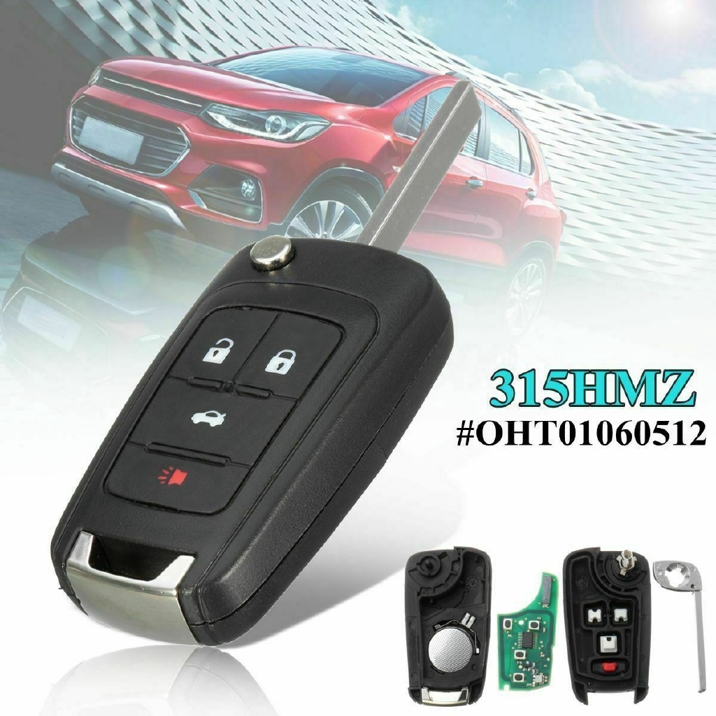 New Replacement Car Flip Key Remote GM Chevy Switchblade | Shopee ...