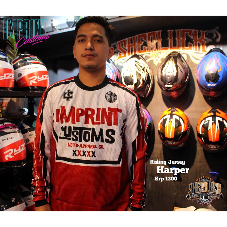 Original Imprint Customs - Customized full sublimation Riding Jerseys ...