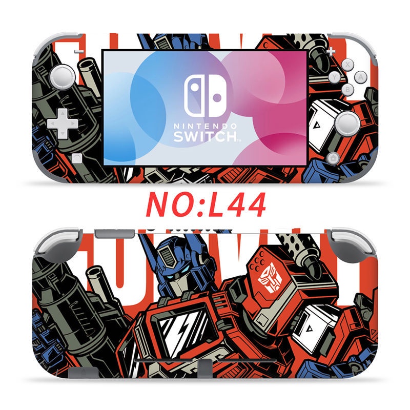 Switch Lite Skin Stickers Anime Kawaii Cartoon Pattern Full Wrap ...