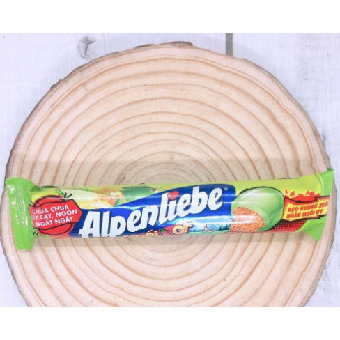 Alpenliebe candy with mango flavor and chili salt filling in bar form ...