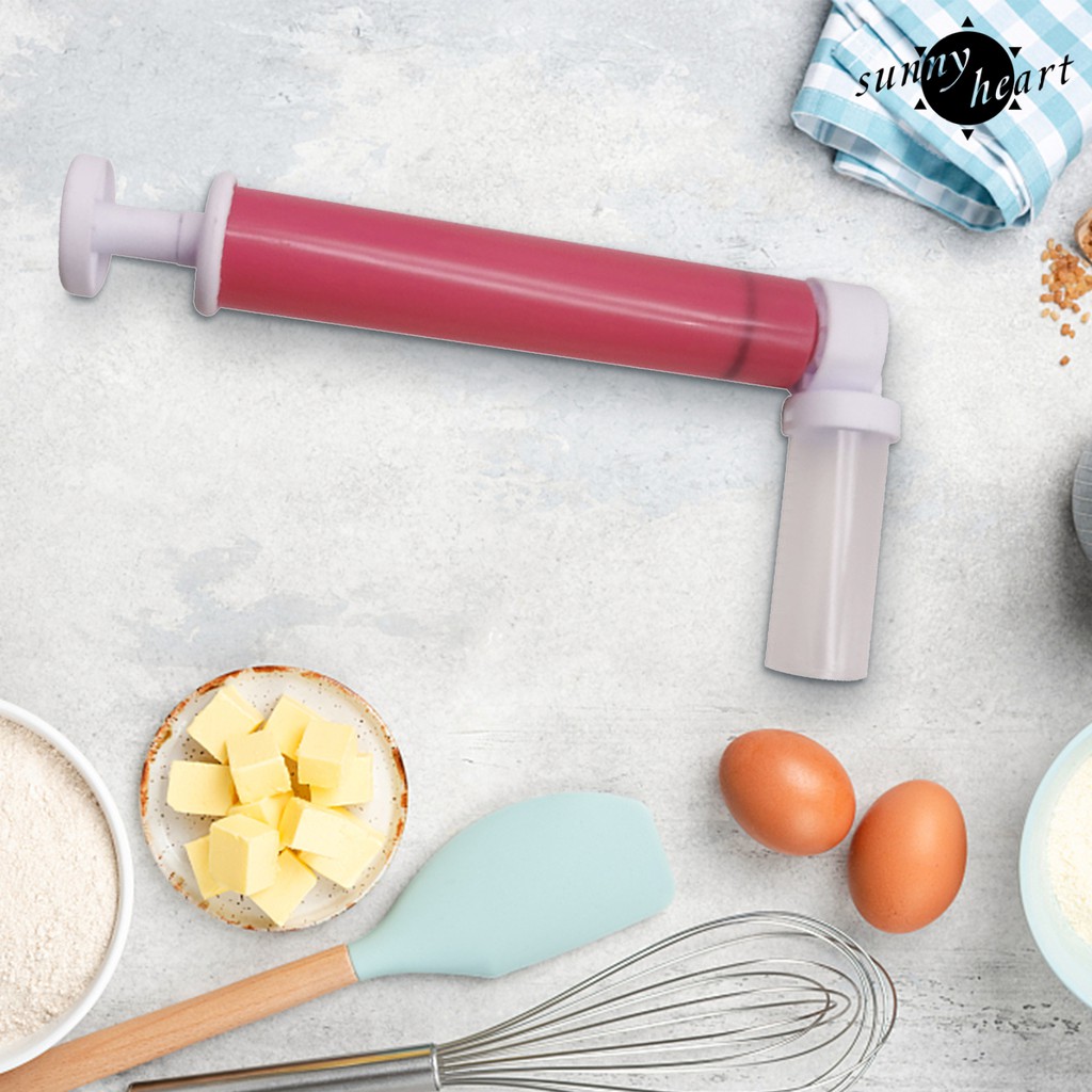 【SH】Manual Airbrush Eco- Easy to Use Pink Cake Coloring Supplies for ...