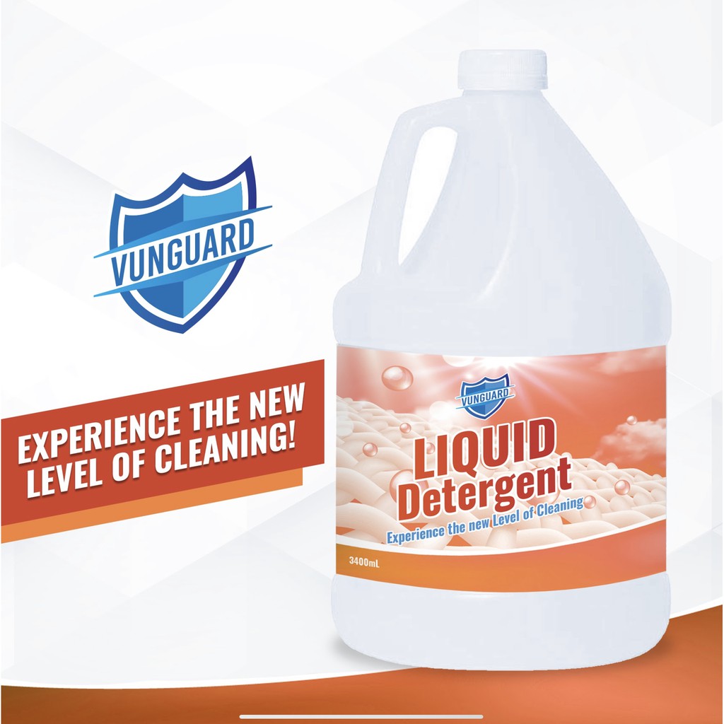 VUNGUARD LIQUID DETERGENT 1 GALLON | Shopee Philippines