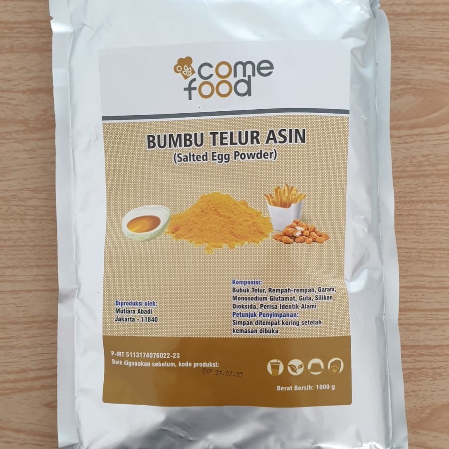 Seasoning Powder salted egg / salted egg Spices Imported Taiwan egg ...