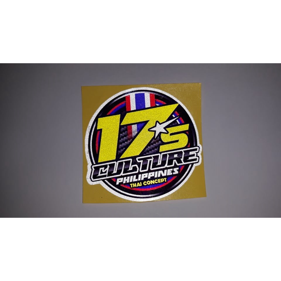 17s Culture Sticker logo | Shopee Philippines