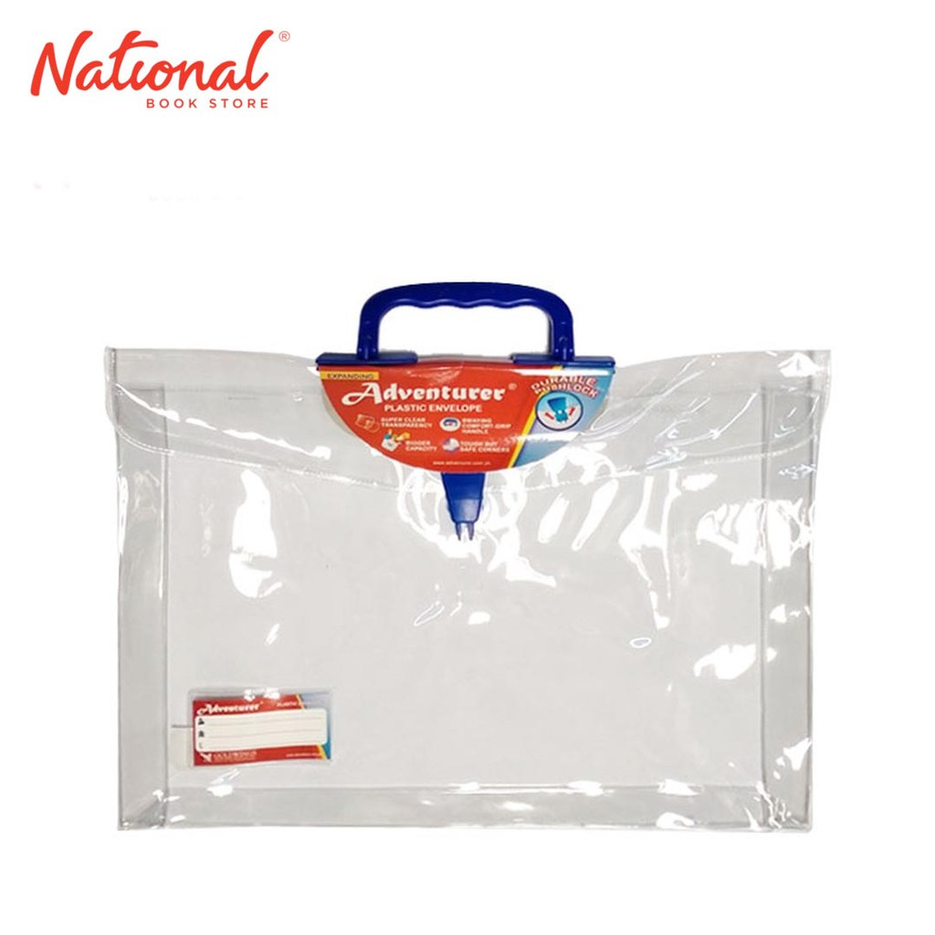 Adventurer Plastic Envelope Expanding With Handle E11Lwh Long W Colored ...