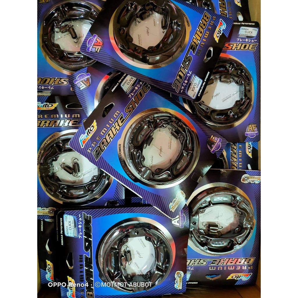 Faito Brake Shoe Honda Click Beat Airblade Genio | Shopee Philippines