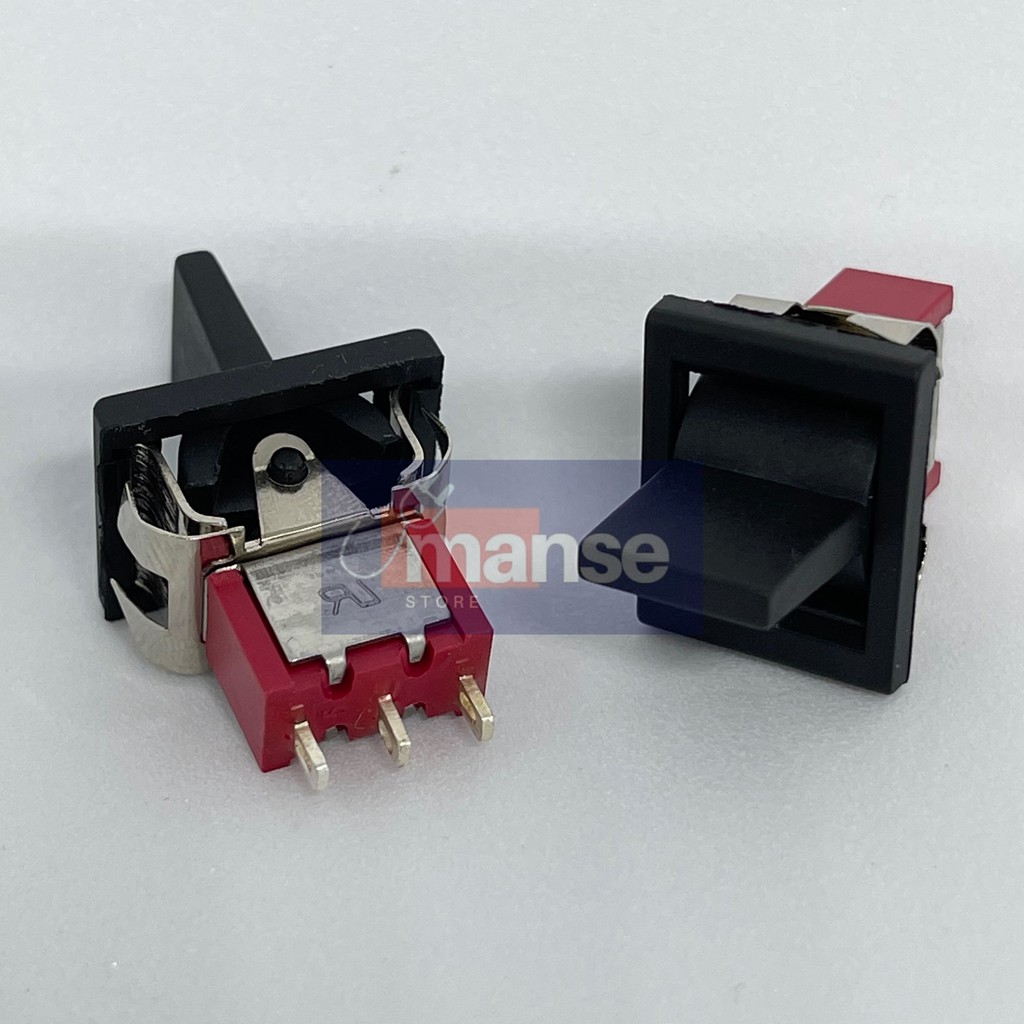 Toggle Switch 3 Pin 2 Per Mini On-Off-On Spring - Momentary Toggle ...