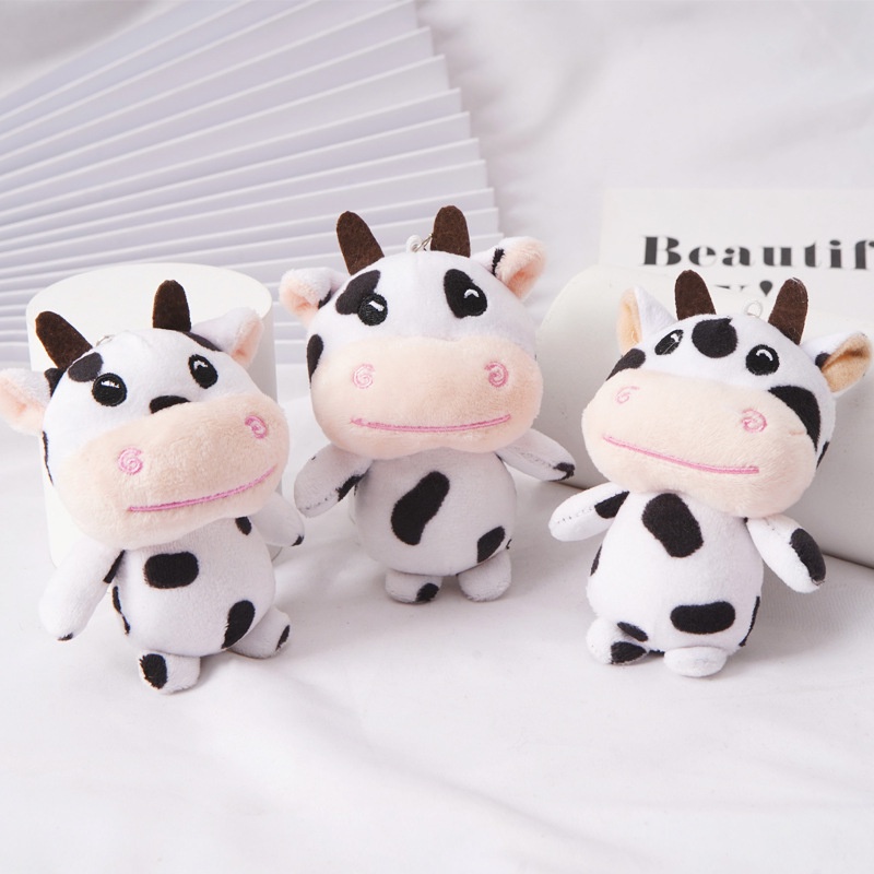 Cute Cartoon Little Cow Plush Toy Small Mini Doll | Shopee Philippines